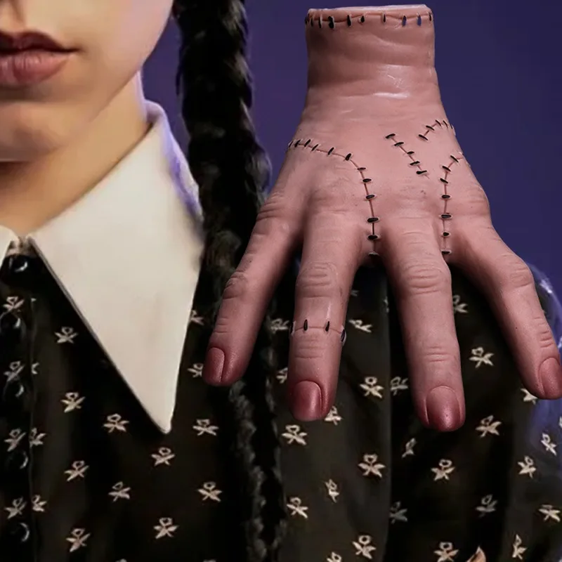 Wednesday-Addams-PVC-Things-Hand-Cosplay-Addams-Family-Figurine-Home ...