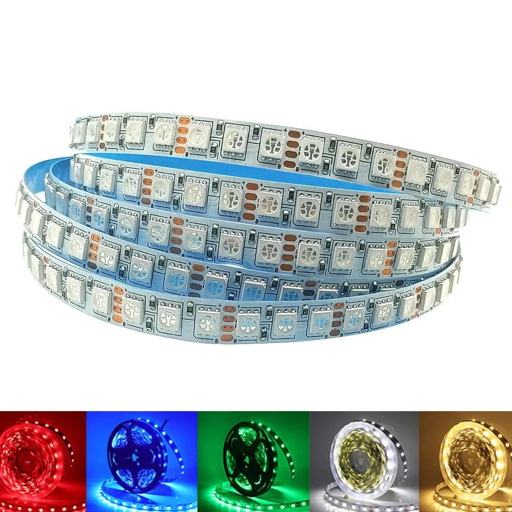 5mm-3535-SMD-5mm-8mm-Narrow-Width-PCB-5050-SMD-10mm-Width-120LEDs-m-RGB ...
