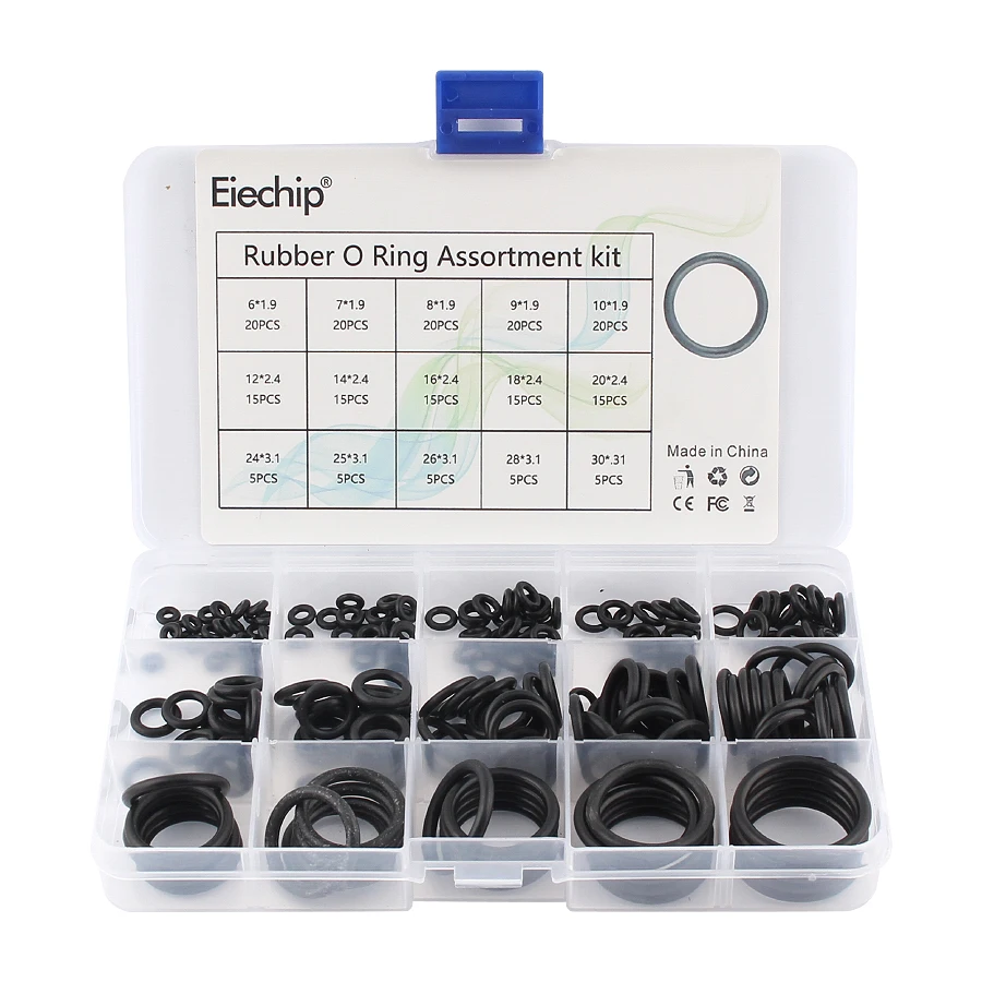 Silicone-Rubber-O-Ring-Set-Seal-Washer-O-ring-Gasket-Kit-Borracha-nitr ...