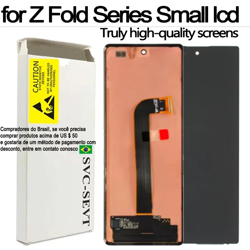 Dynamic AMOLED Replacement for SAMSUNG Z Fold 1 2 3 4 5 6 Front LCD ...