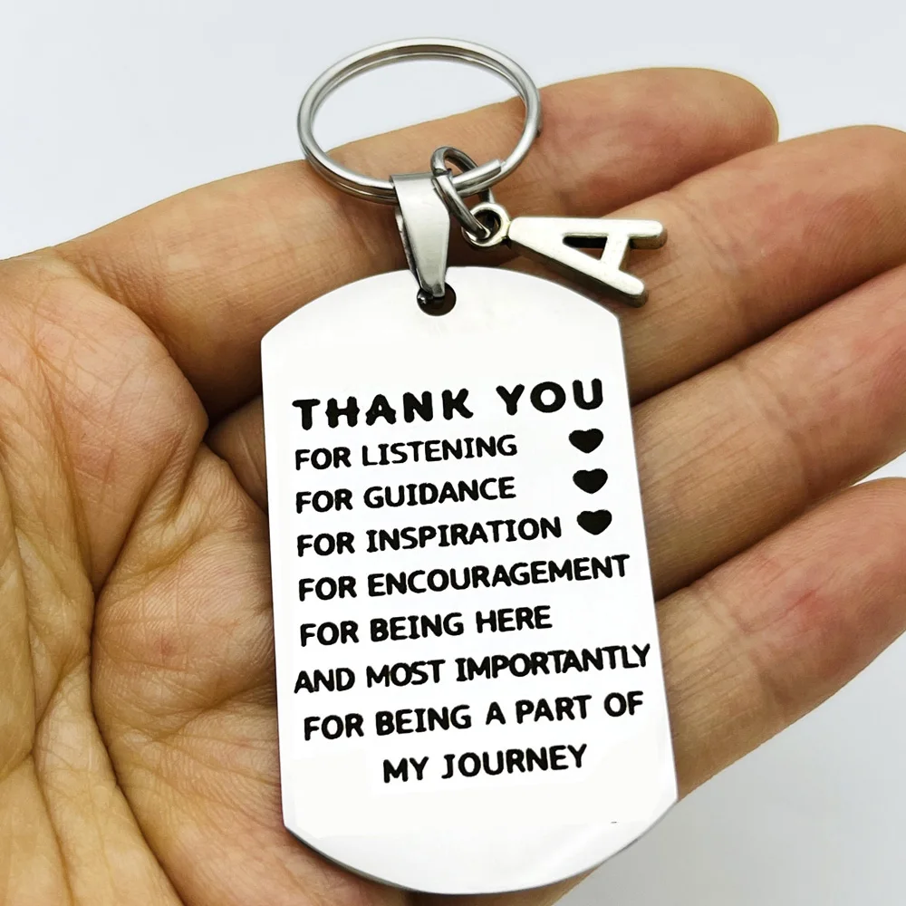 Thank You Gift Keychain for Mentor Boss Supervisor Teacher Leaving ...