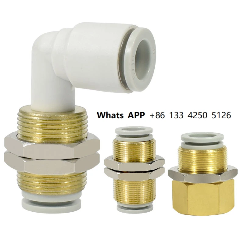10pcs SMC pneumatic baffle connector KQ2E04/06/08/10/12-00A/01A quick ...