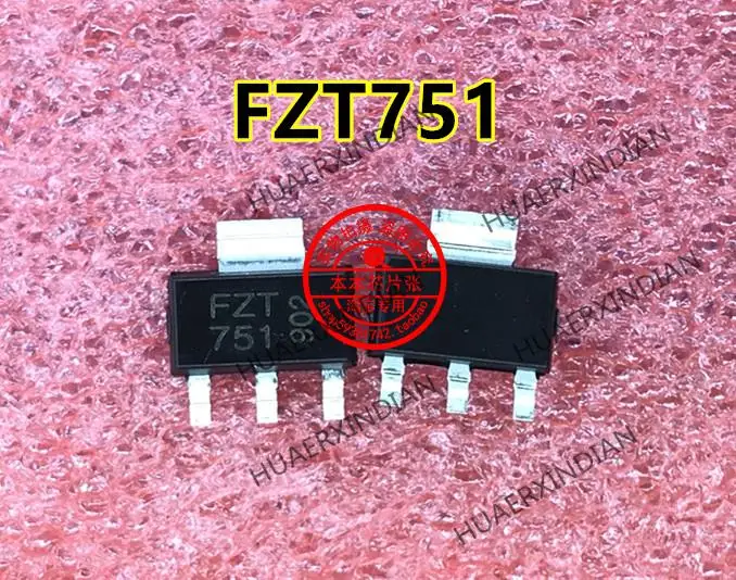 새로운 원본 FZT751TA 인쇄 FZT751 SOT 223 품질 보증|퍼포먼스 칩| - AliExpress