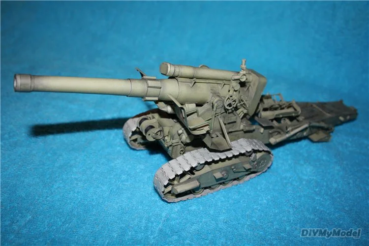 DIYMyModeI Soviet B 4 wz.1931 kal.203mm heavy artillery DIY Handcraft ...