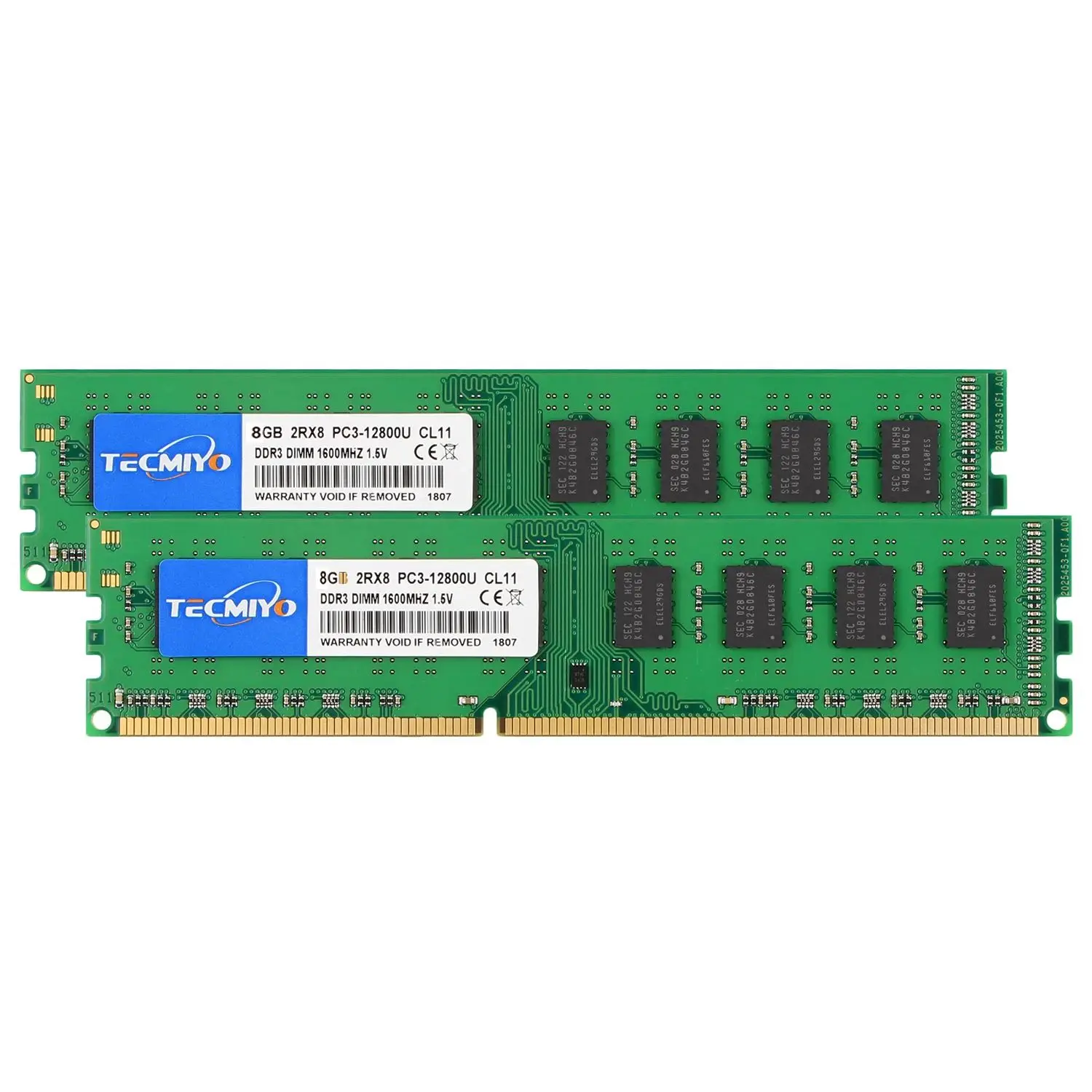 High-Quality-2X-8GB-DDR3-1600MHz-Desktop-RAM-PC3-12800-UDIMM-1-5V-Non ...