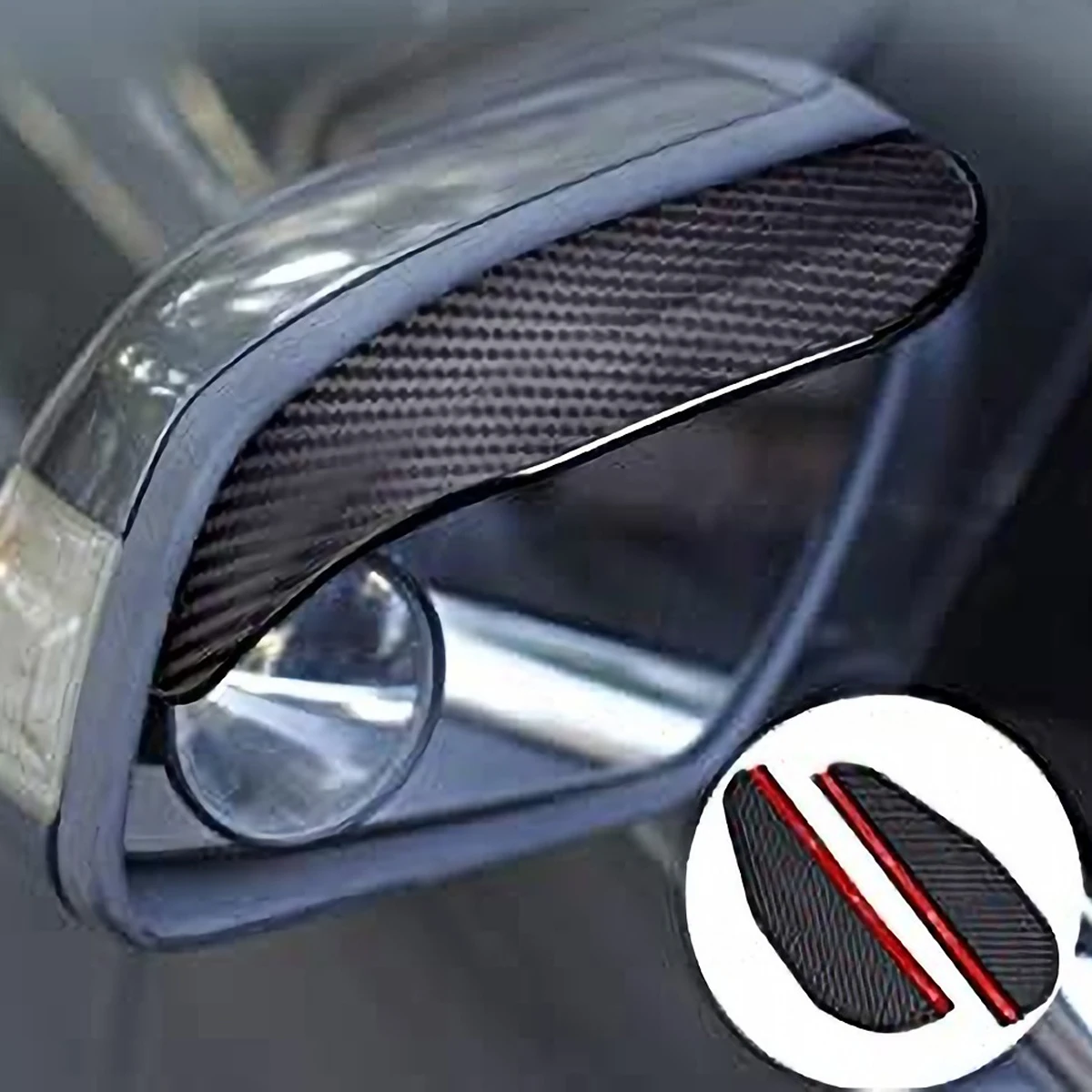 2Pcs-Car-Rearview-Mirror-Rain-Eyebrow-Car-Rearview-Side-Snow-Guard-Sun ...