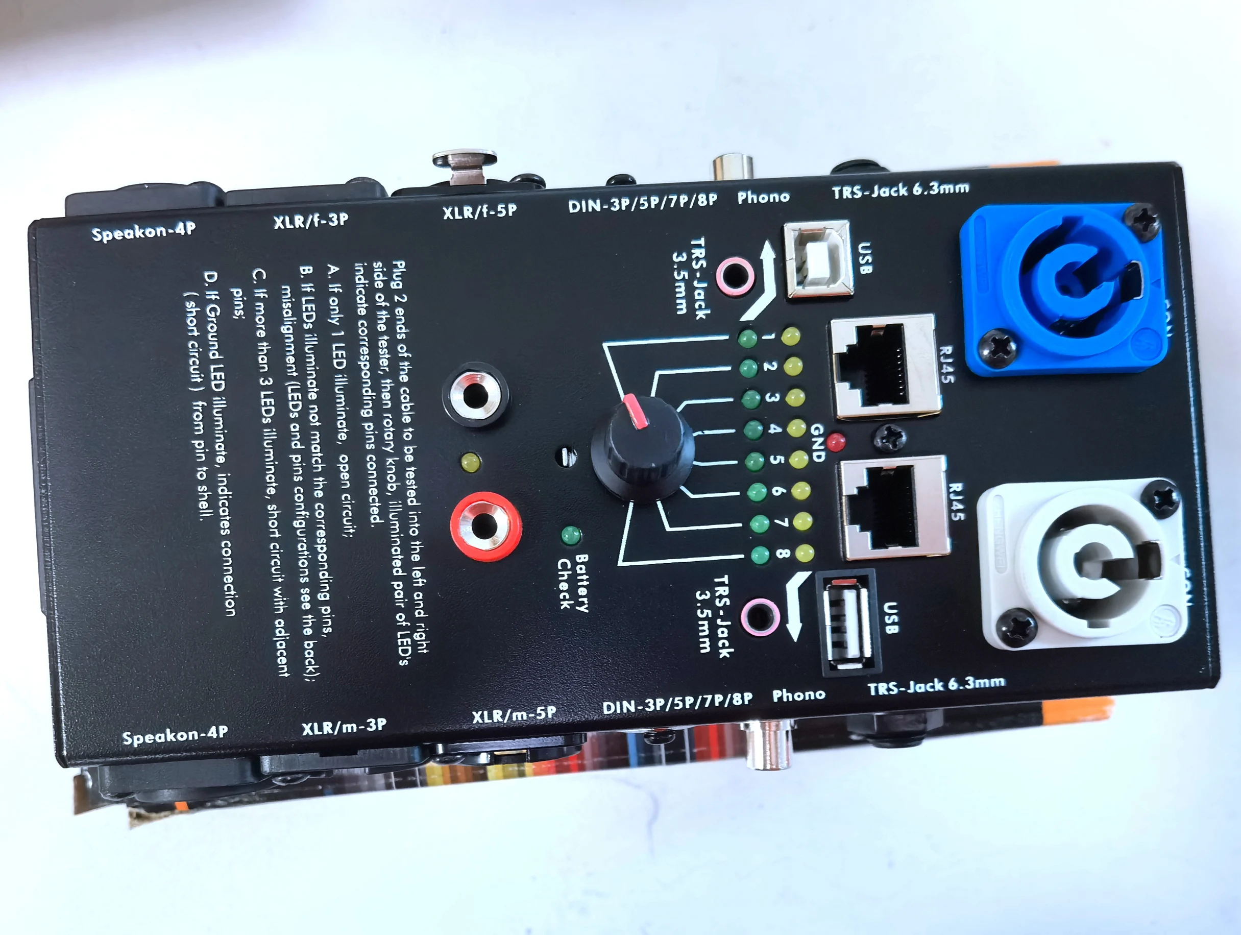 Rj45 Network Lan Kábel Tesztelő Usb Micro Hdmi Powercon – FIXO.hu