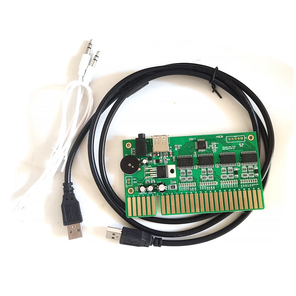 PC-To-Jamma-USB-Converter-Board-With-Cable-28PIN-Interface-For-2-Player ...