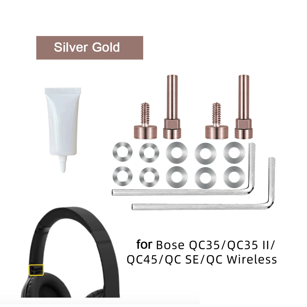 POYATU for Bose QC35 QC35 II QC45 QC SE Hinge Screws Only - Replacement ...