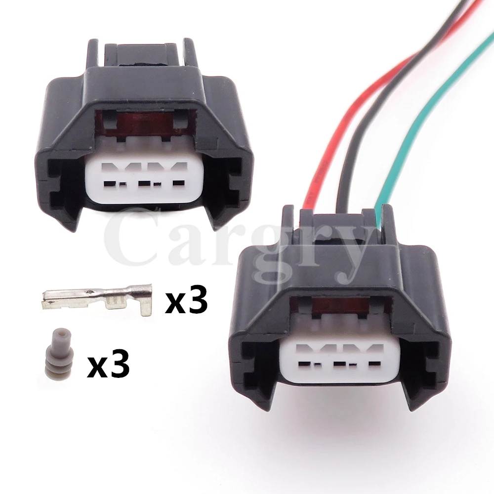 1-Set-3P-Car-Air-Conditioning-Pressure-Sensor-Oxygen-Sensor-Socket-7183 ...