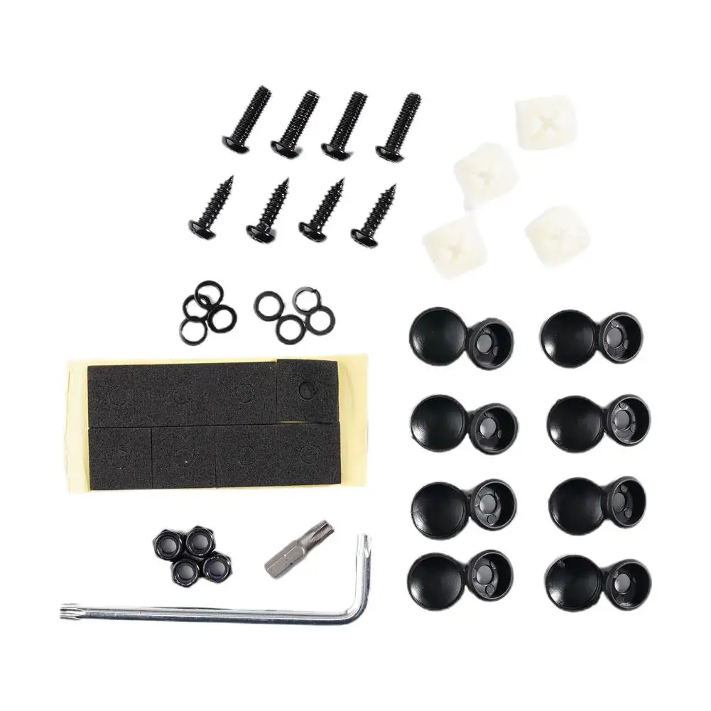 Car-Anti-theft-License-Plate-Screw-Kit-Stainless-Steel-Security-Screws ...