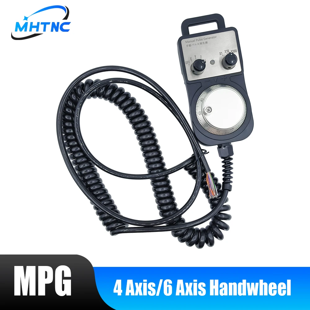 MHTNC-4-axis-6-axis-Electronic-Handwheel-Encoder-Handheld-Encoder-MPG-Controller-Manual-Pulse ...