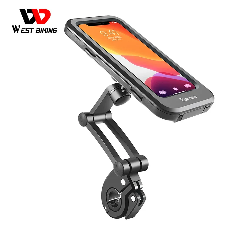360-Adjustable-Waterproof-Bicycle-Phone-Holder-Electric-Bike-Motorcycle ...