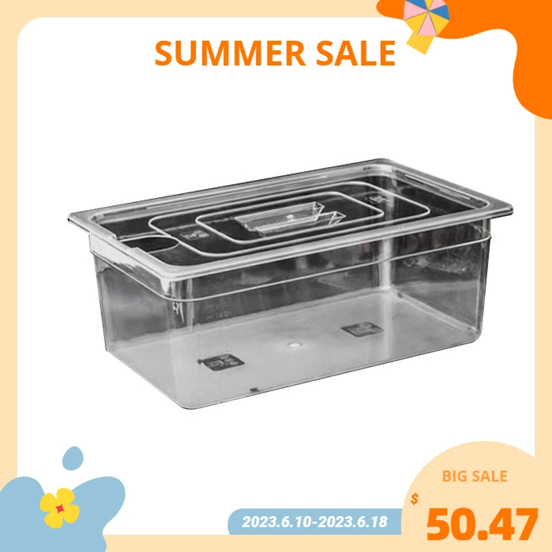 25l Sous Vide Container Steak Machine Container With Lid Water Tank ...