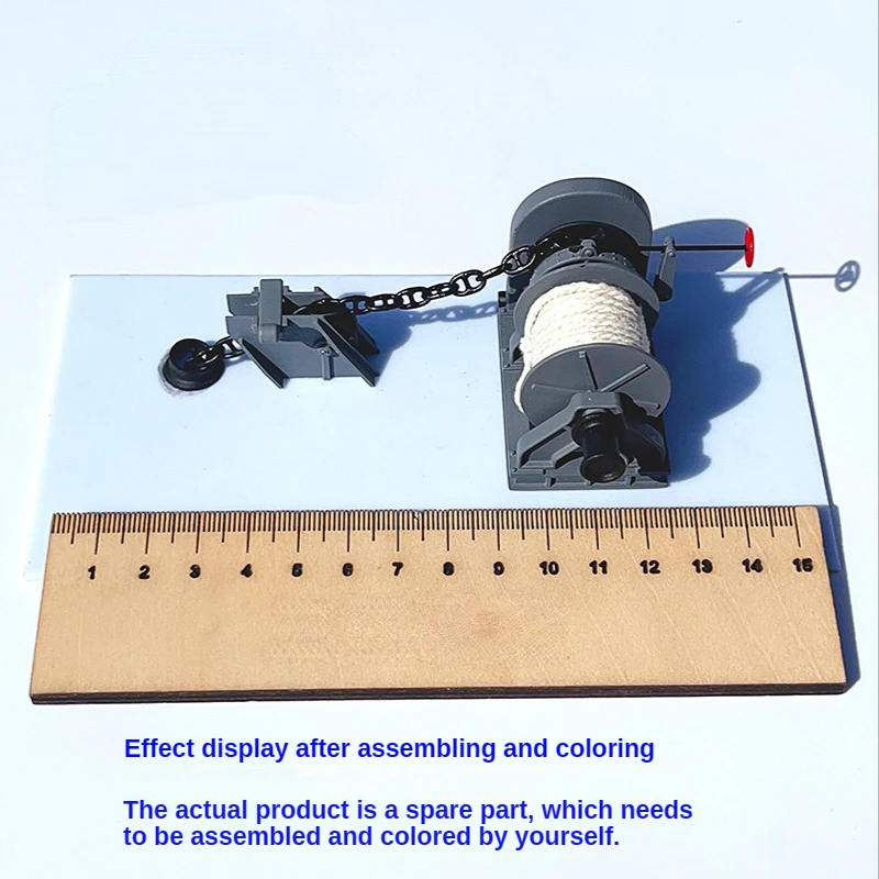 Rc Simulation Model Marine Windlass Kit Diy Nautical Model Assembly Accessories Kit