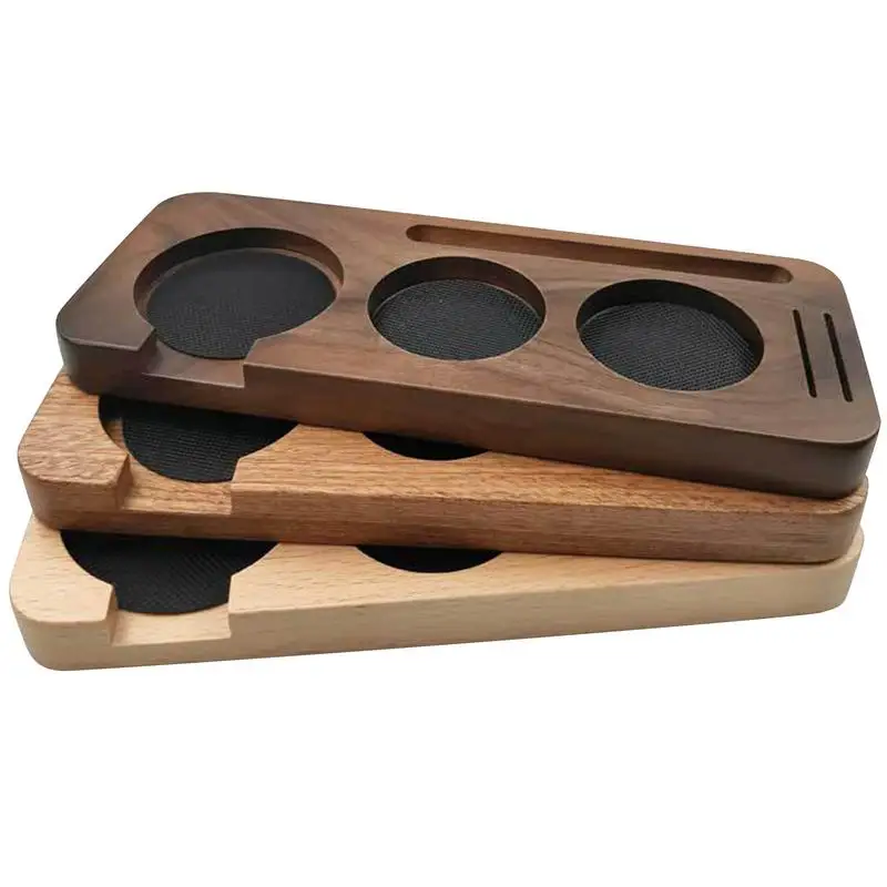 Wooden-Coffee-Tamper-Holder-3-In-1-Espresso-Tamping-Station-Barista ...