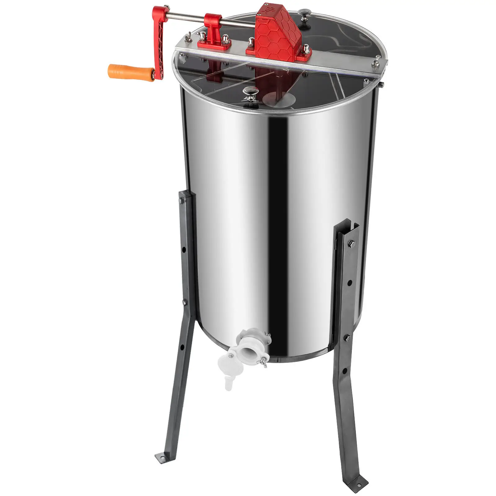 VEVOR Honey Extractor 3 Frame Stainless Steel Bee Extractor Stainless ...