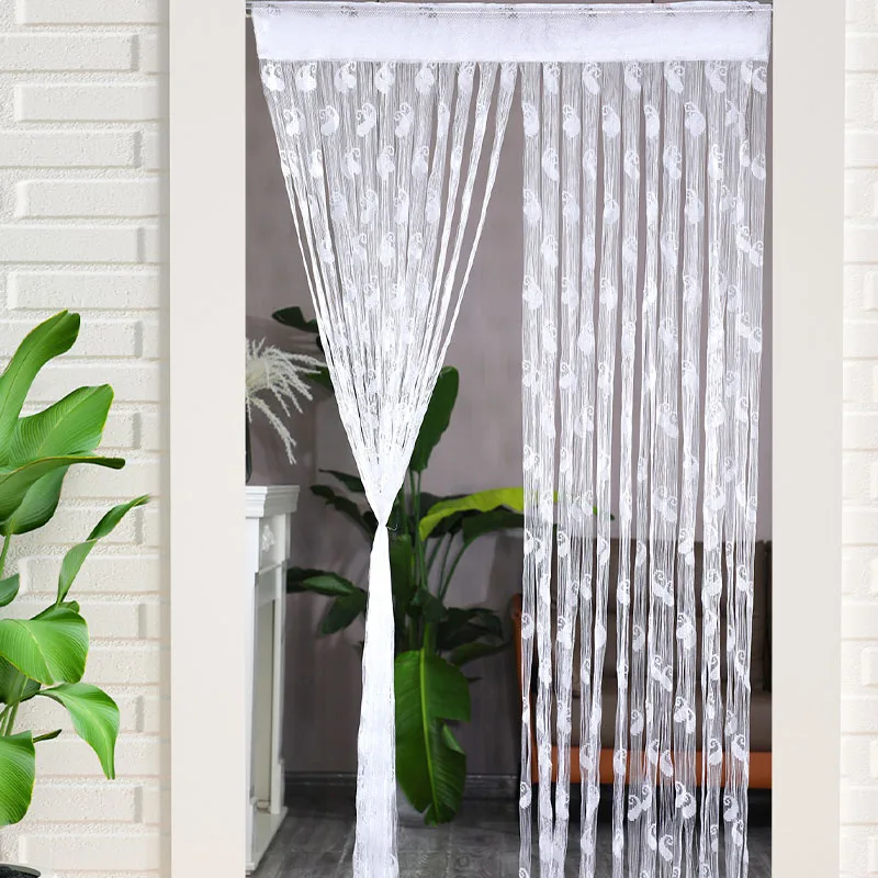 Tassel-fringe-string-curtain-1x2m-DIY-door-curtain-for-bathroom-and ...