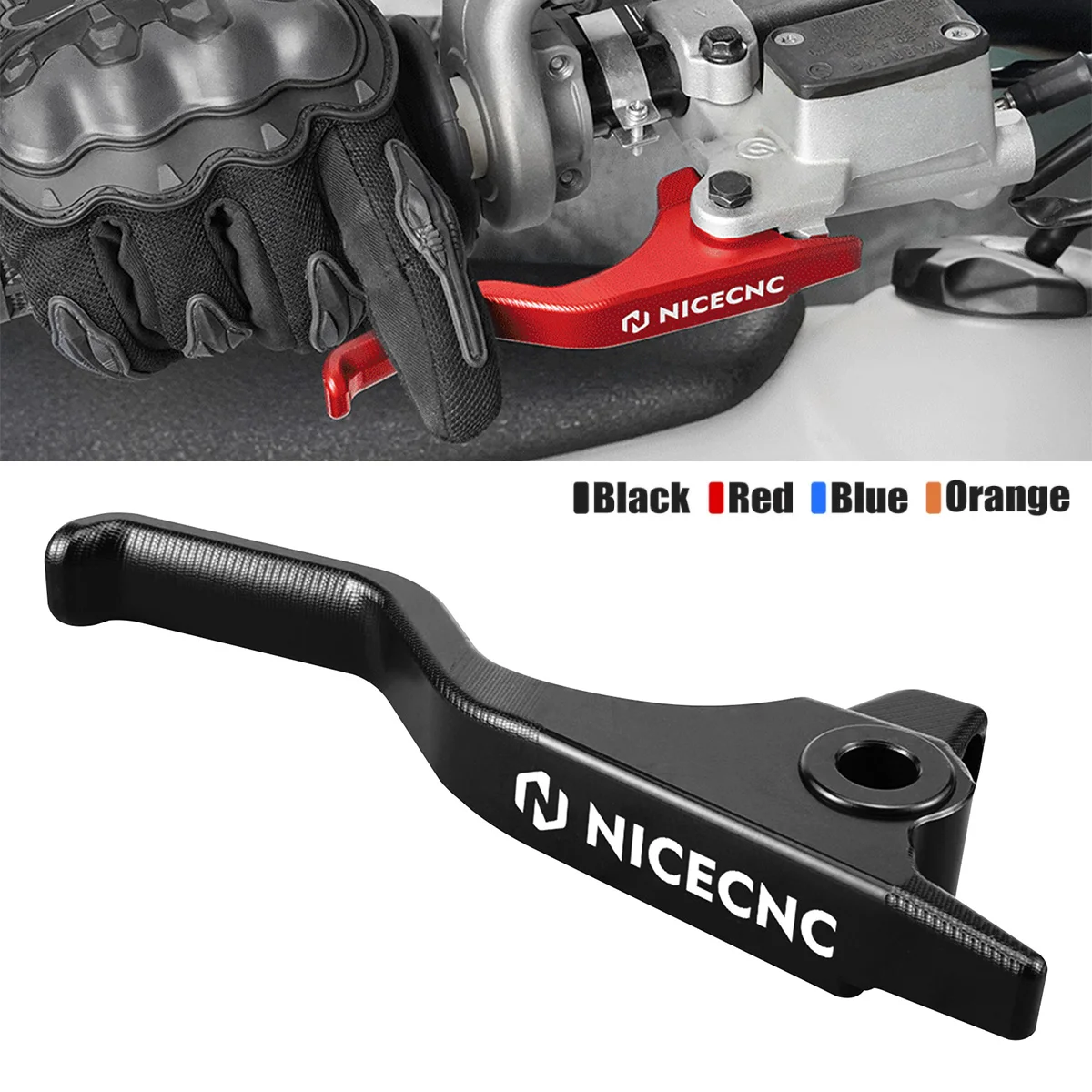 NICECNC Electric Dirt Bike Short Brake Lever Right Side Front Brake ...