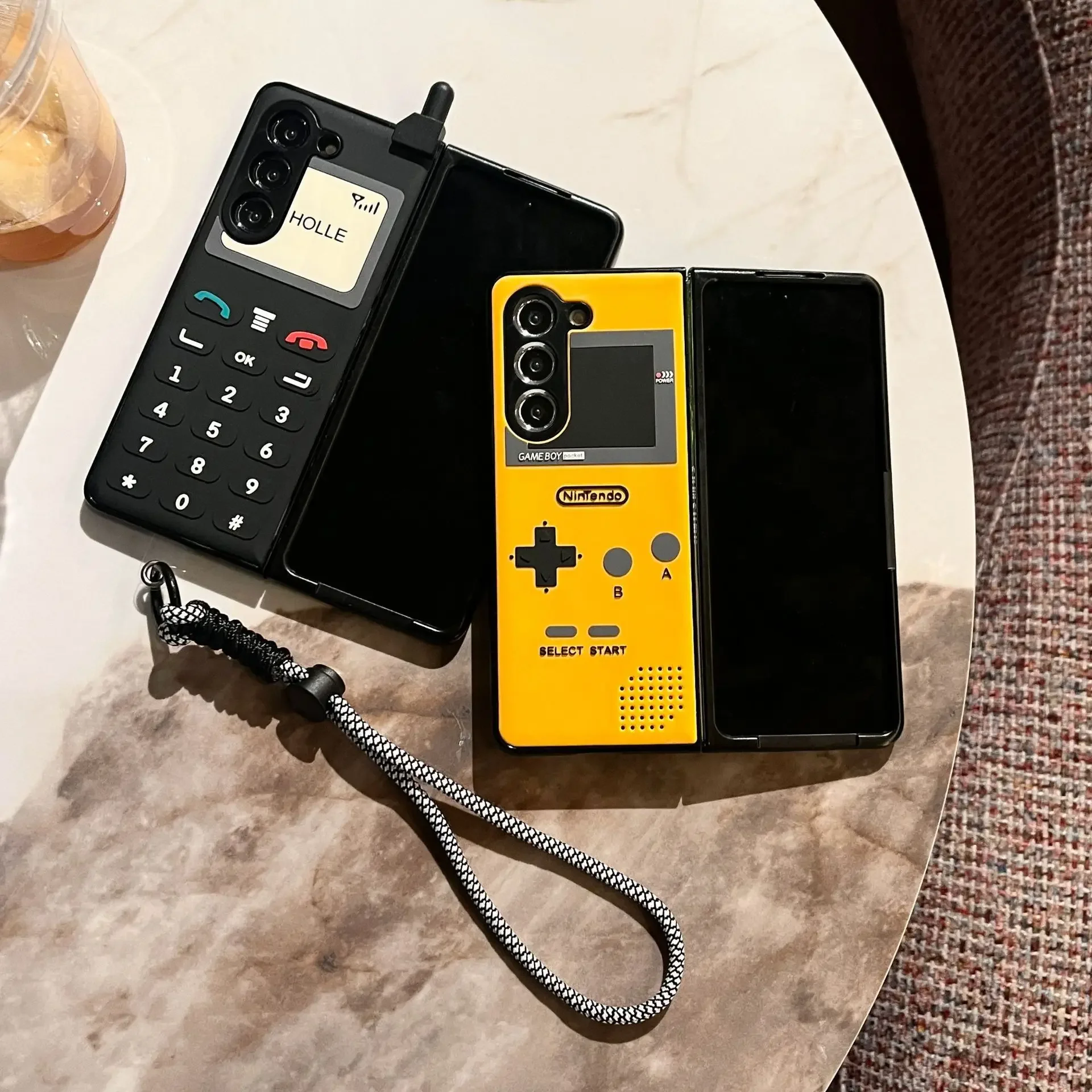 Retro-Gamepad-Phone-Case-for-Samsung-Galaxy-Z-Fold-6-5-4-3-Protective ...