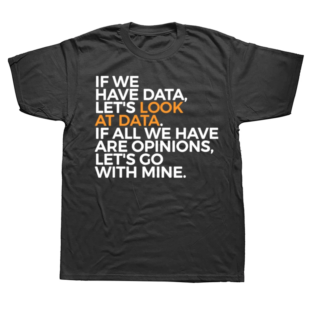 Analytics Data Science Funny Graphic Tshirt Men Women's Fashion Casual ...
