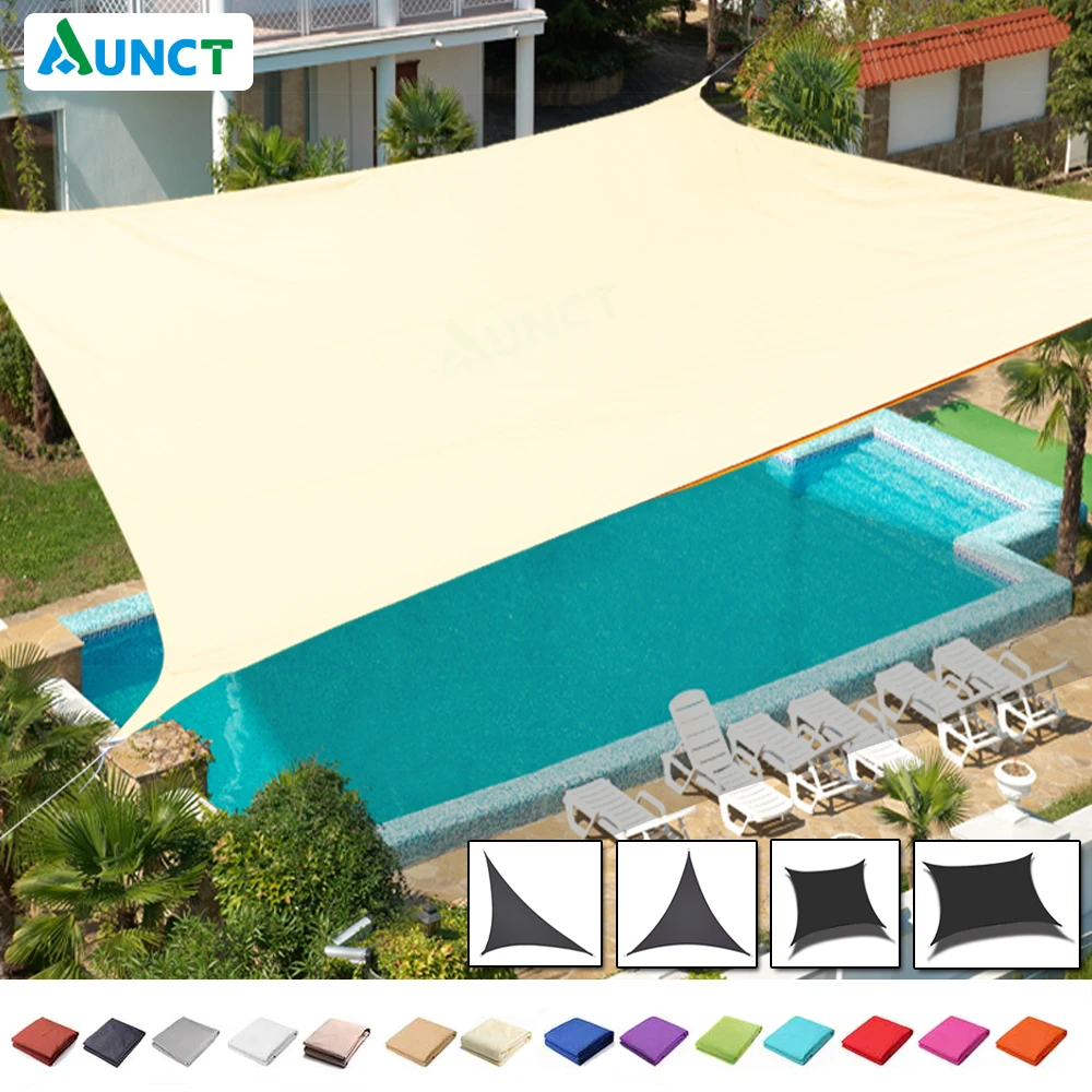 Waterproof Shade Sail Garden Canopy Pool Sun Shade Camping Gazebo For ...