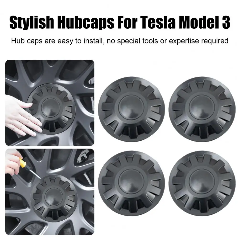 Modern-Design-Hubcaps-Car-Hubcaps-Tesla-Model-3-2024-Car-Covers-High ...