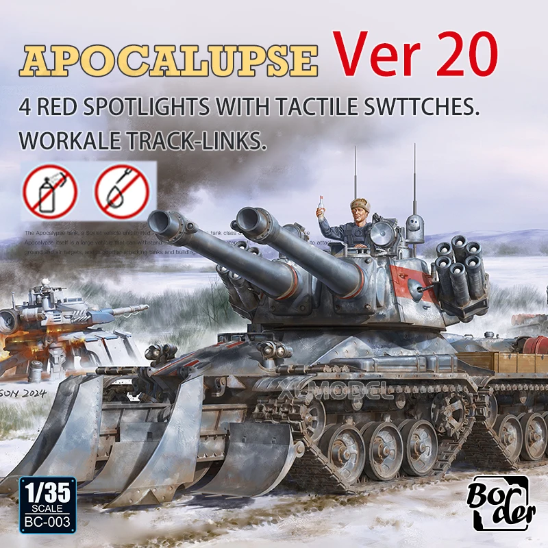 BORDER Plastic Assembled Model Kit BC-003 Ver 2.0 Apocalypse with ...