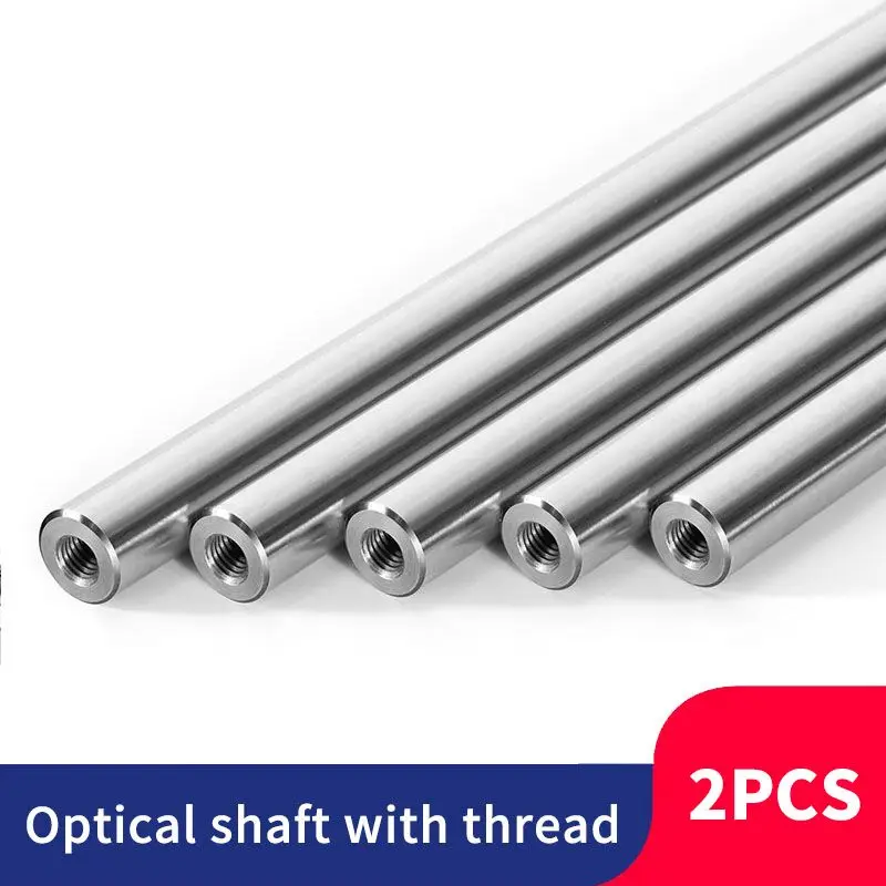 2PCS-linear-shaft-OD8-10-12-16mm-Length100-550mm-with-two-ends-of-M4-M5 ...