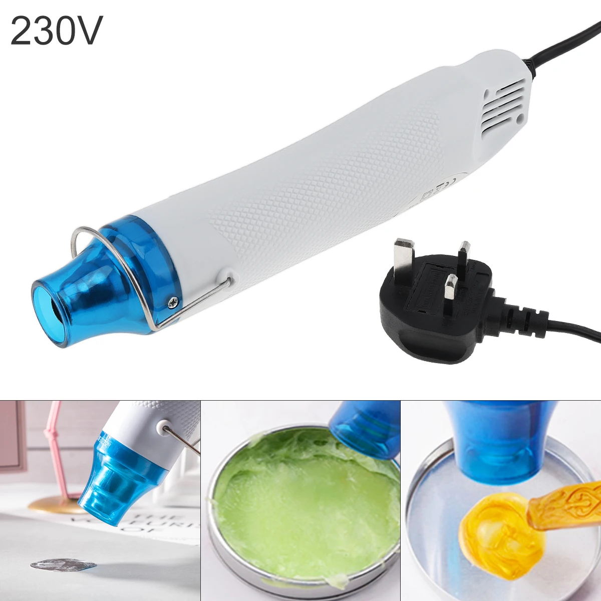 Heat-Gun-230V-300W-Handheld-Heat-Gun-Multifunction-Mini-DIY-Rapid ...