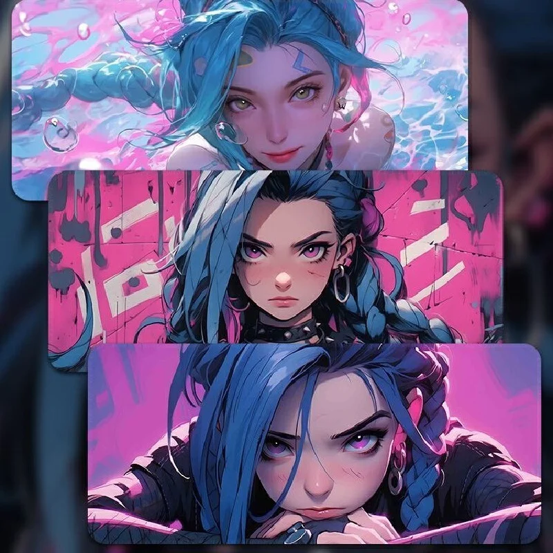 JINX-VI-alfombrillas-de-rat-n-para-teclado-alfombrilla-de-Arcane-de ...