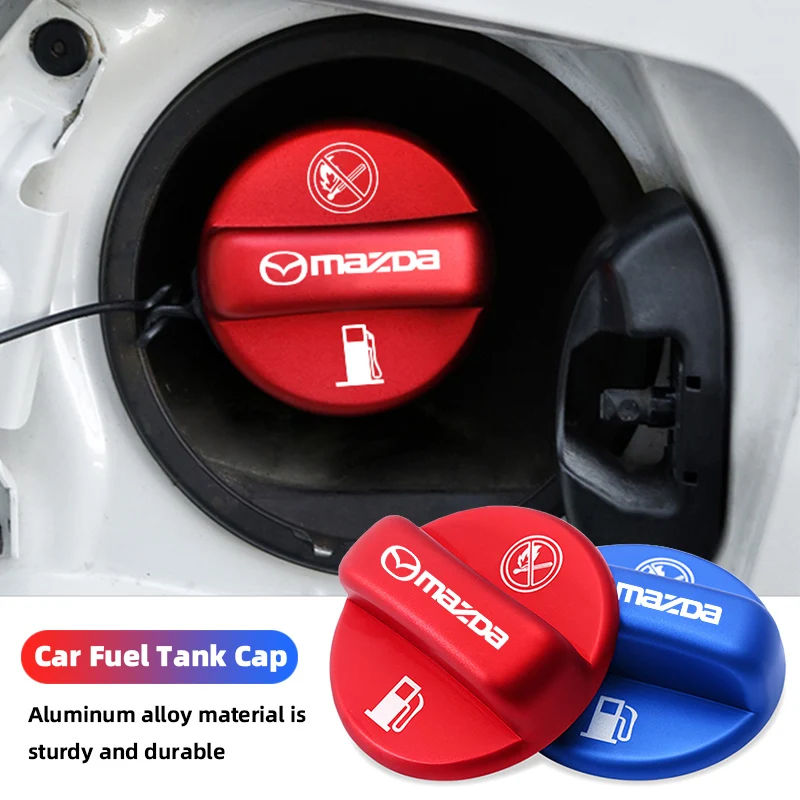 Mazda Speed Car Fuel Tank Cap Alloy Petrol Box Cover Accessories For ...