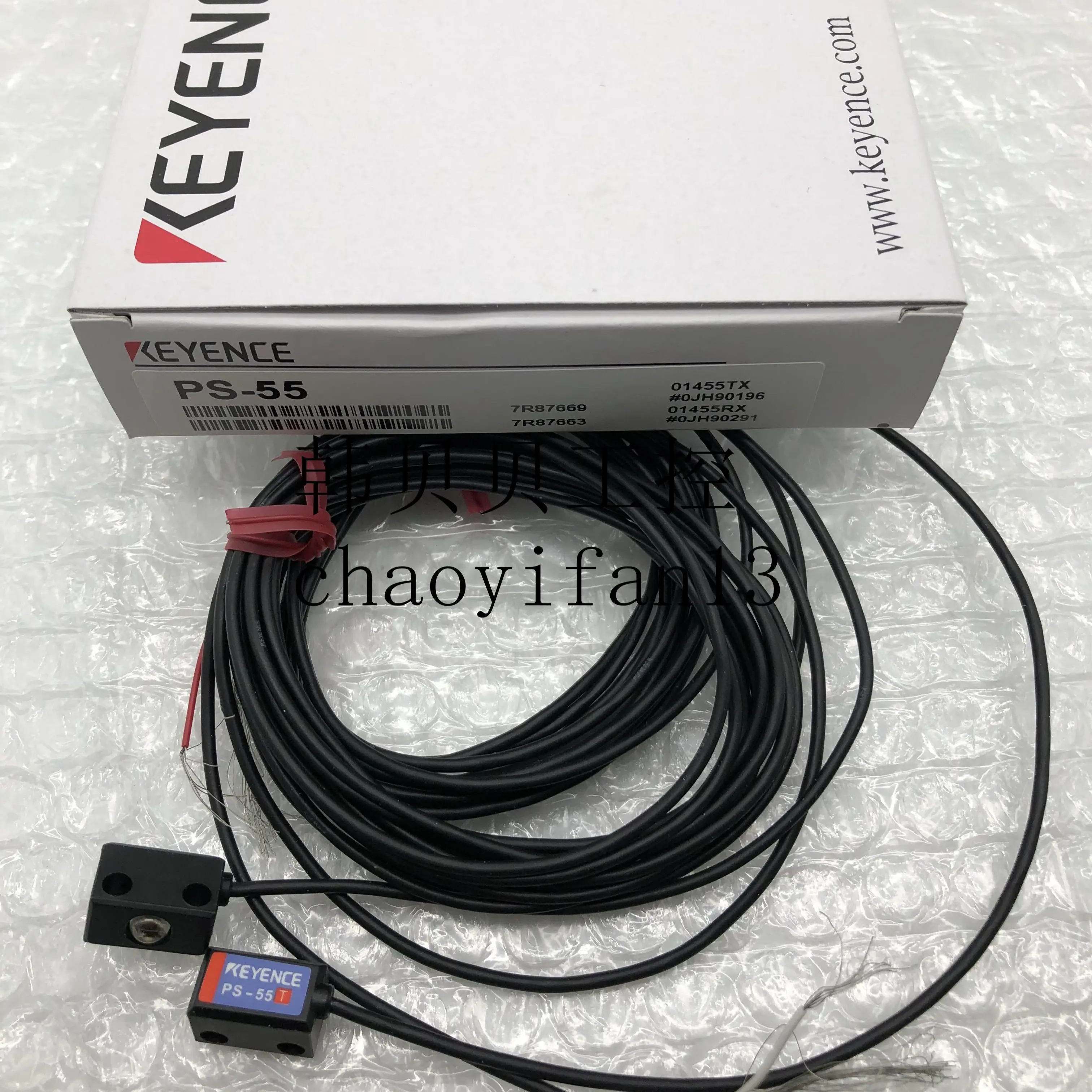 Brand New Original Keyence Ps-55 (ps-55r+ps-55t) Photoelectric Sensor ...