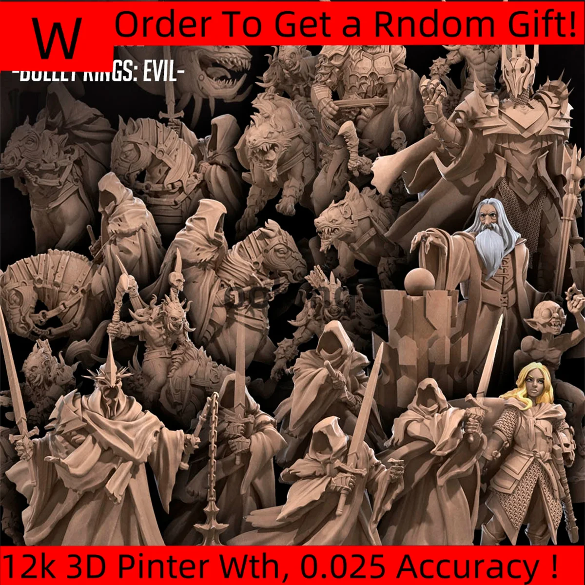 Miniature-Resin-Model-Lord-Rings-Lord-Of-The-Rings-Ring-Spirit-Orc ...