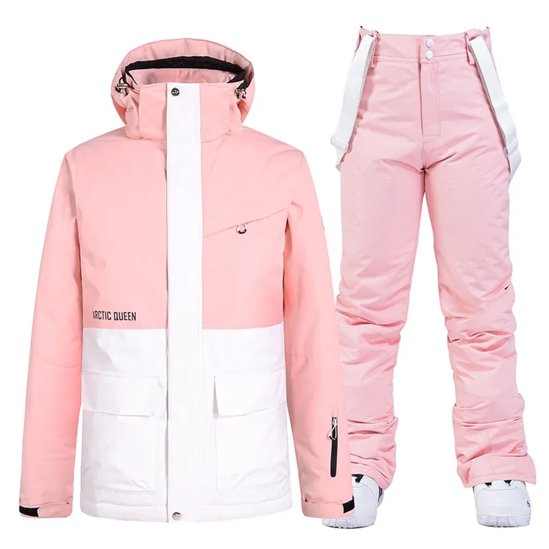 Men-and-Women-Fashion-Snow-Suit-Winter-Clothes-Ski-Snow-Ski-Jacket-and ...
