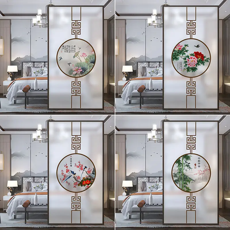 Window-film-anti-look-Static-Frosted-Glass-flex-Film-Window-Sticker ...