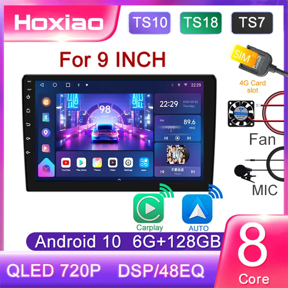 2DIN-9inch-Android-RAM-6G-ROM-128G-Car-Multimedia-Player-for-Kia ...