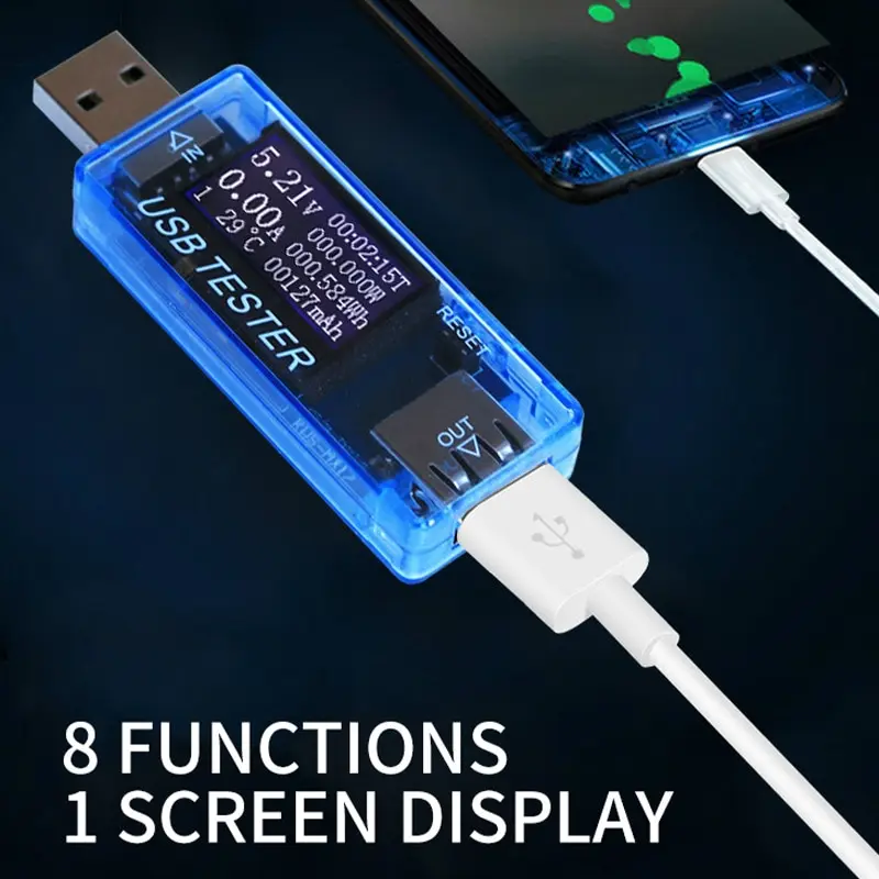 USB-Current-and-Voltage-Meter-Test-Monitor-Detector-Power-Mobile-Phone ...