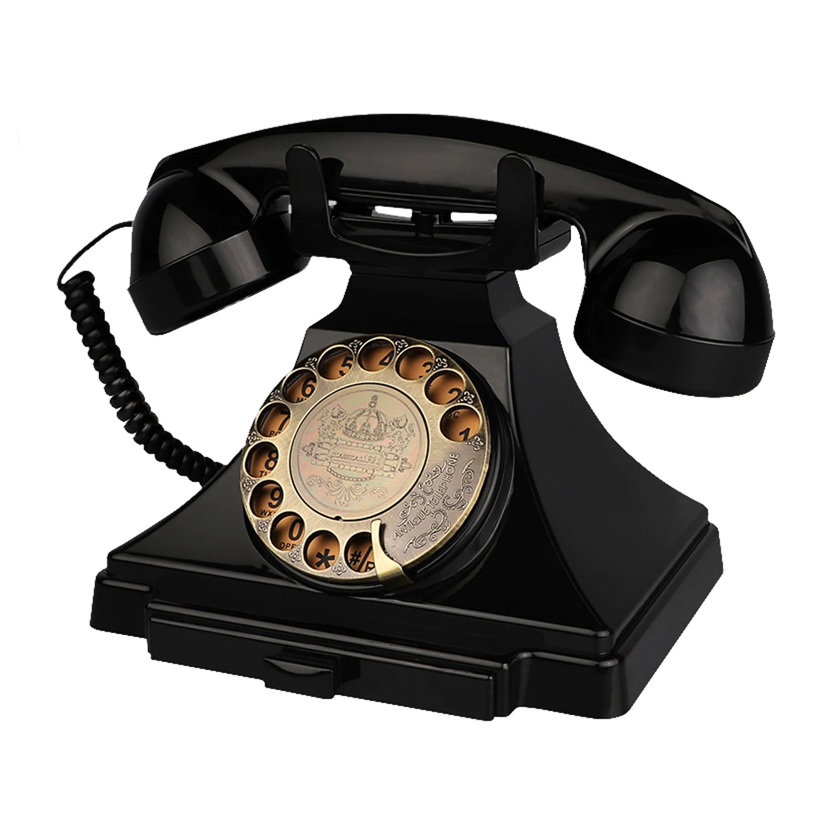 Retro Corded Landline Phone, TelPal Classic Vintage Old Fashion ...