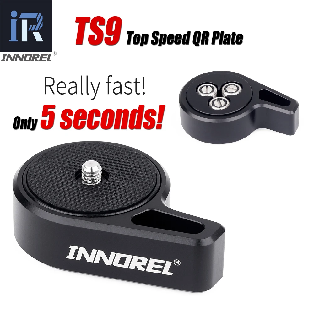 Ts9 Quick Release Plate One Camera Baseplate With 1/4"-3/8" Screw Top ...