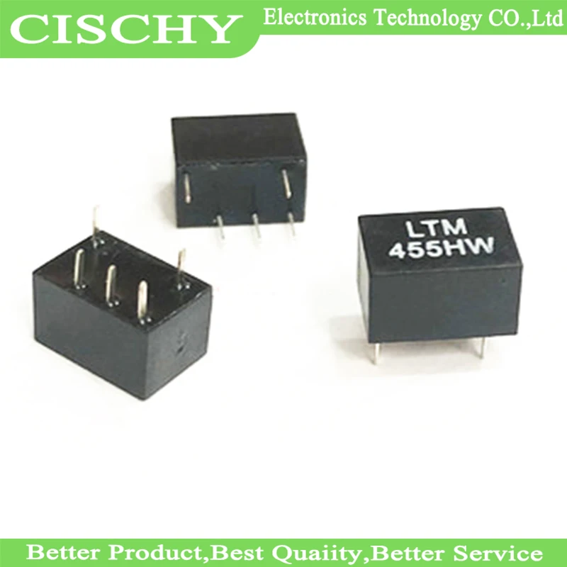10pcs LTM455HW LTM 455HW 455HW 455H 455 LTM455H 2 3 5Pin DIP 5 455KHz ...