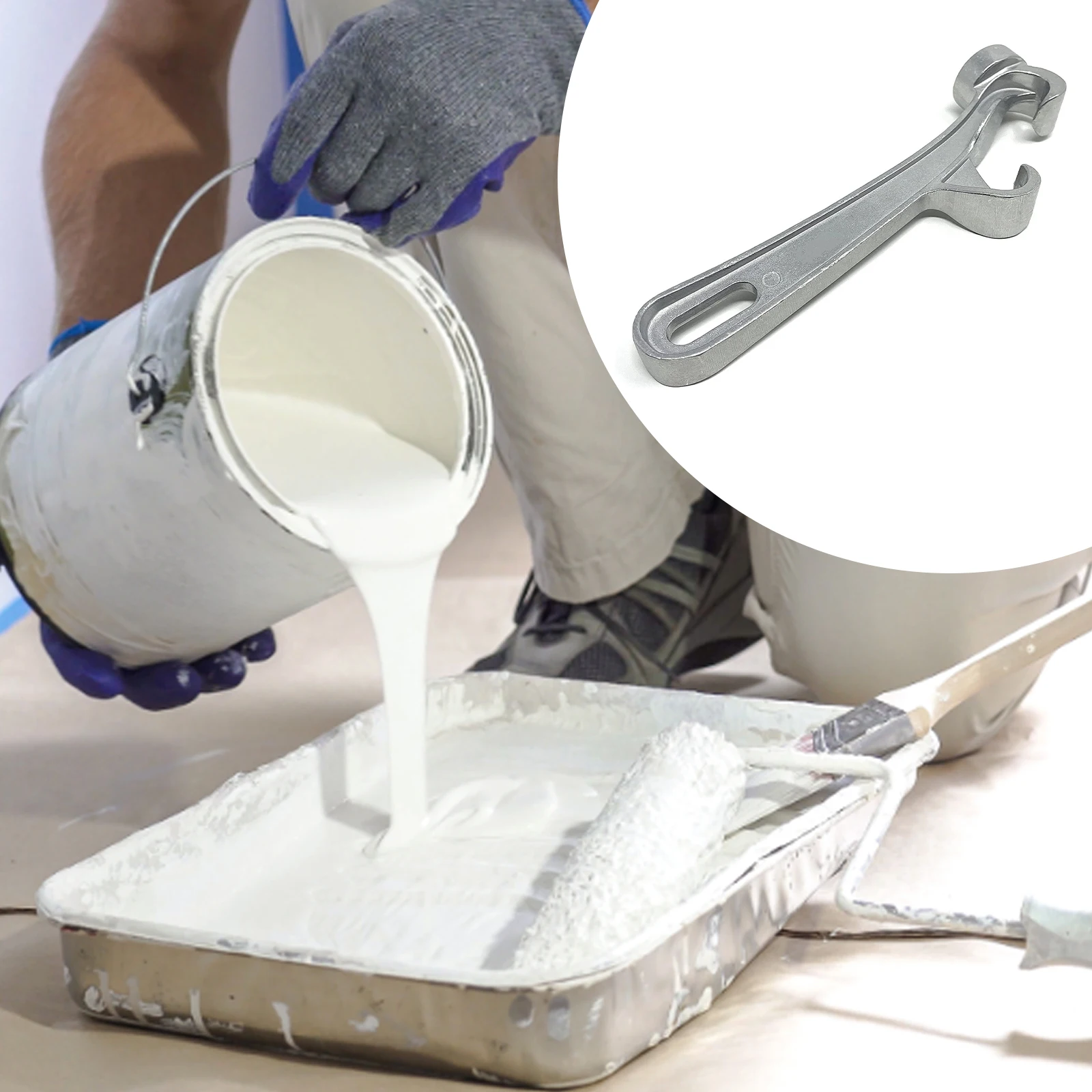 Aluminum-Gallon-Bucket-Opener-Pail-Paint-Barrel-Lid-Can-Openers-Honey ...