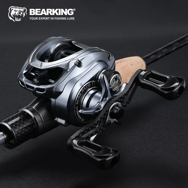 Bearking Zeus Baitcasting Reel, Light Drag System, Carbon Fiber, High ...