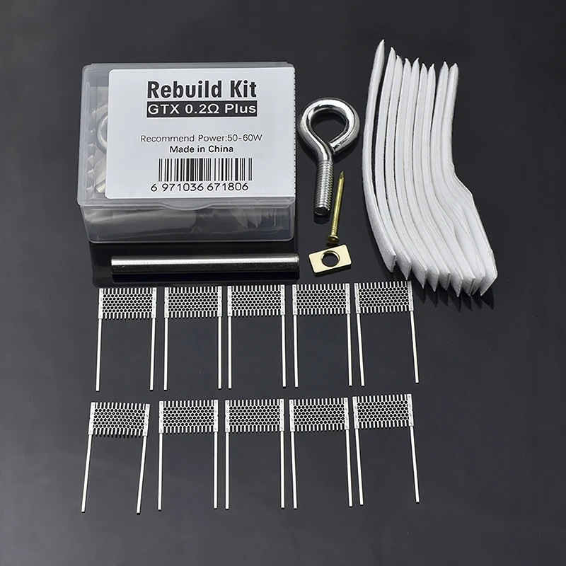 DIY-Rebuild-Kit-GTX-0-2ohm-Plus-Mesh-Coil-Resistance-Wire-Replacement ...