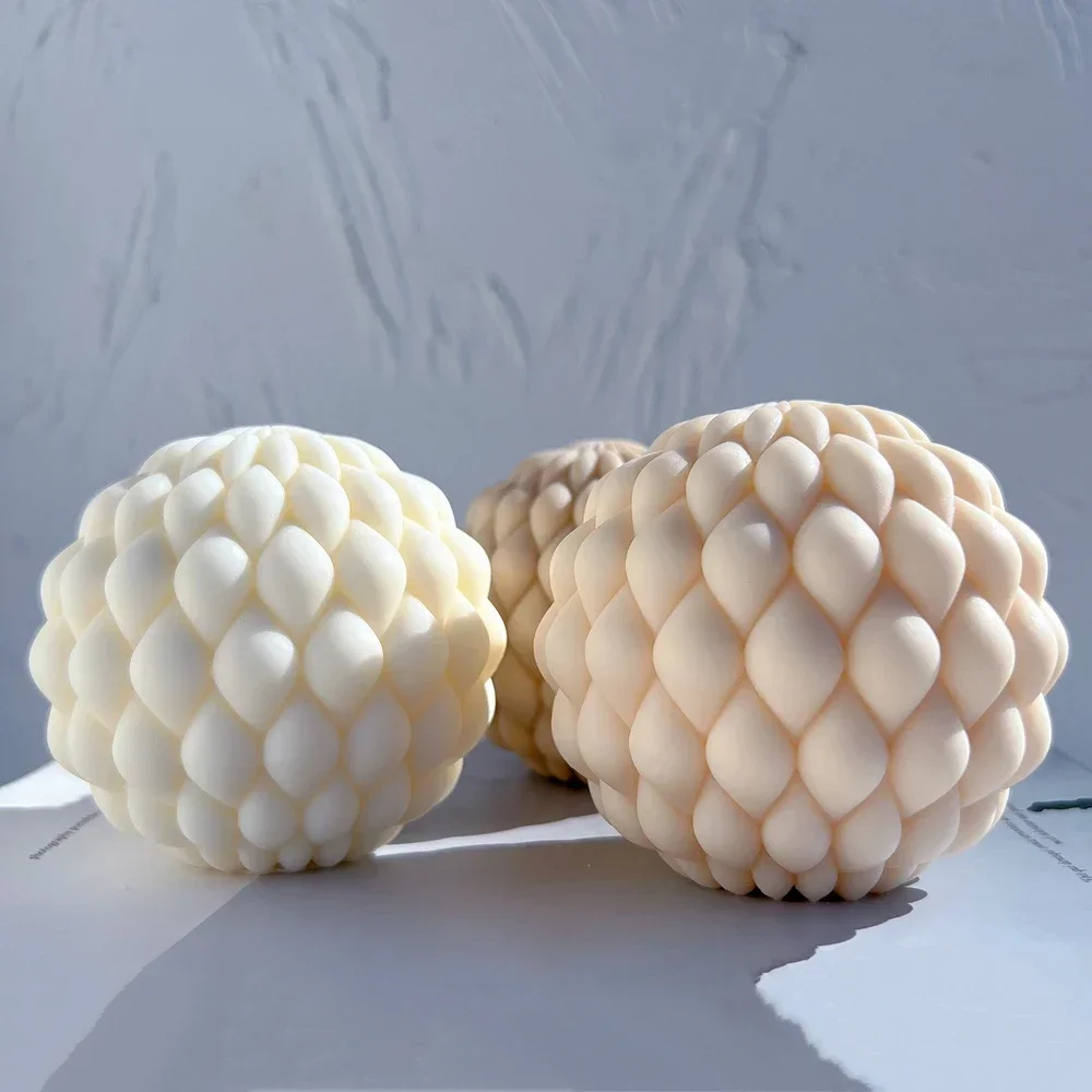Twirl-Raindrop-Ball-Candle-Mold-Aesthetic-Swirl-Home-Decor-Molds ...