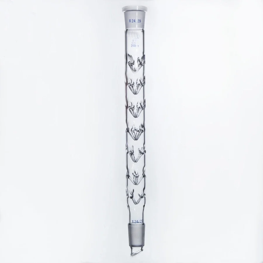 400mm Joint 24/29 Borosilicate Glass Vigreux Distilling Column For ...