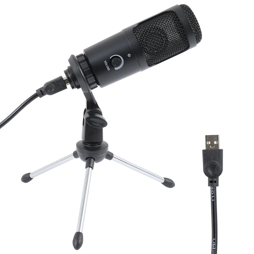 USB Microphone With Tripod Condenser Recording Microphone For Laptop ...