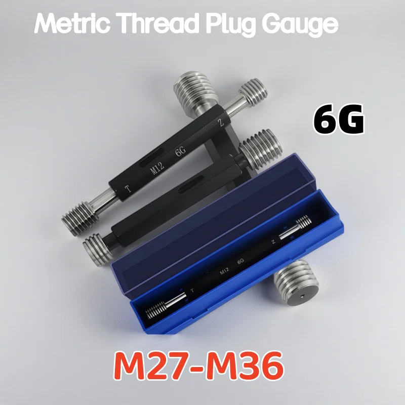 1 Uds 6G calibre de rosca prechapado M27 M28 M29 M30 M31 M32 M33 M34 ...