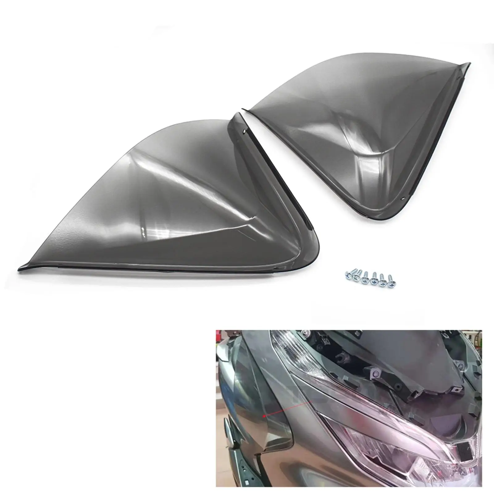 2pcs Leg Fit For 150 Pcx 125 Side Legguards - Covers & Ornamental ...