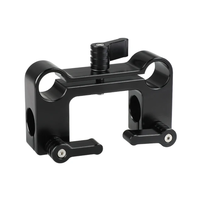 SZRIG Shoulder Rig Railblock System 15mm Rod Offset Railblock 90 Degree ...